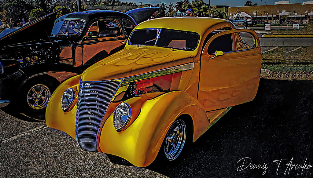 Custom Yellow Ford by Dennis Arculeo / 500px