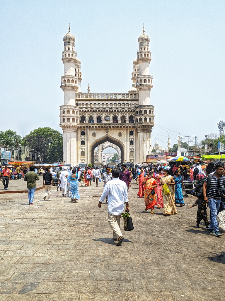 A Glimpse of History: Charminar in Hyderabad. by abhijith sajeev / 500px