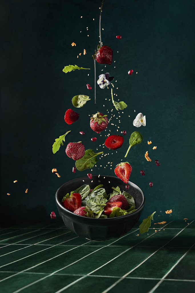 Flying Salad by Ana Gómez / 500px