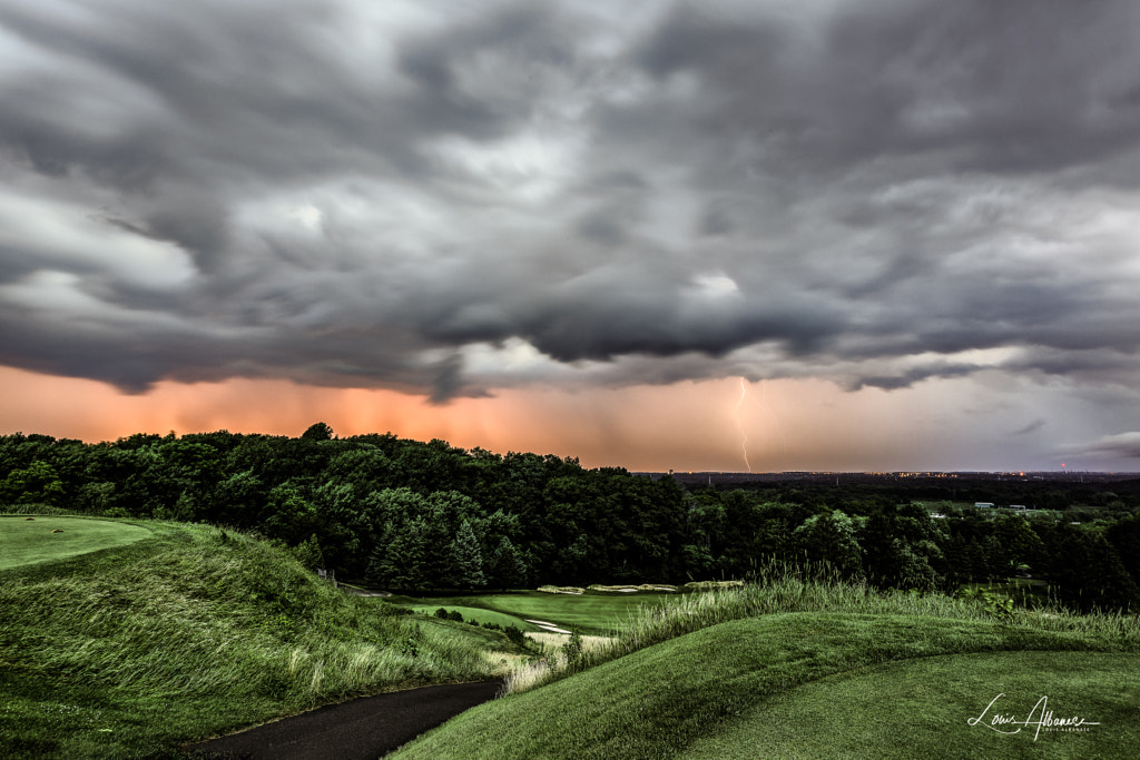Lightning at Lookout Point by Louis Albanese / 500px