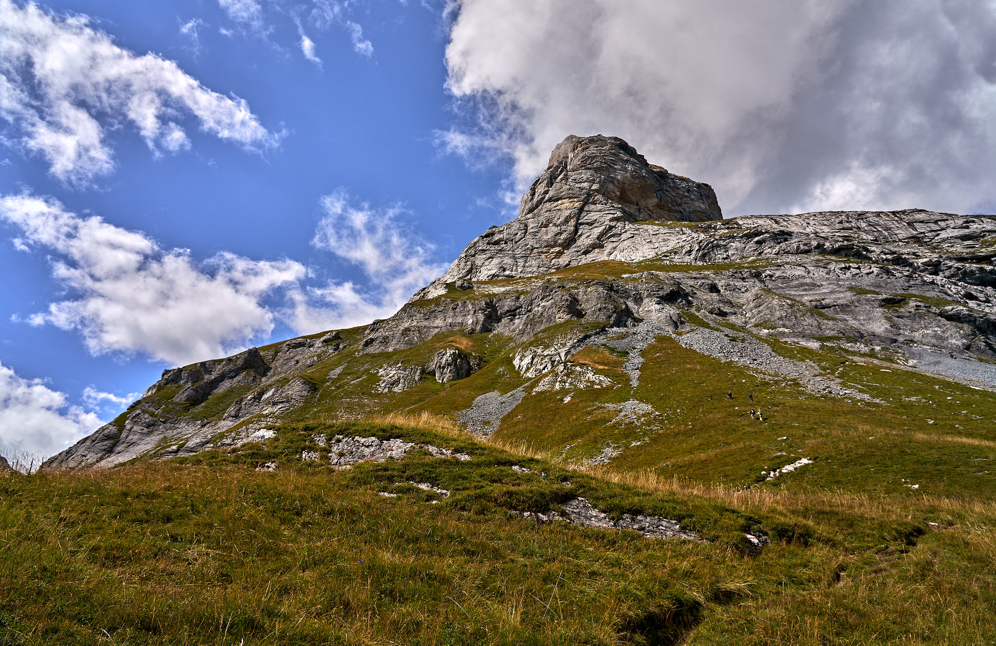 Majestic Mountain Landscape Under Blue Sky | landscape photo by Giger ...
