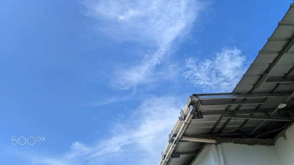 Clear sky and the roof by Prima Kharisma | 500px