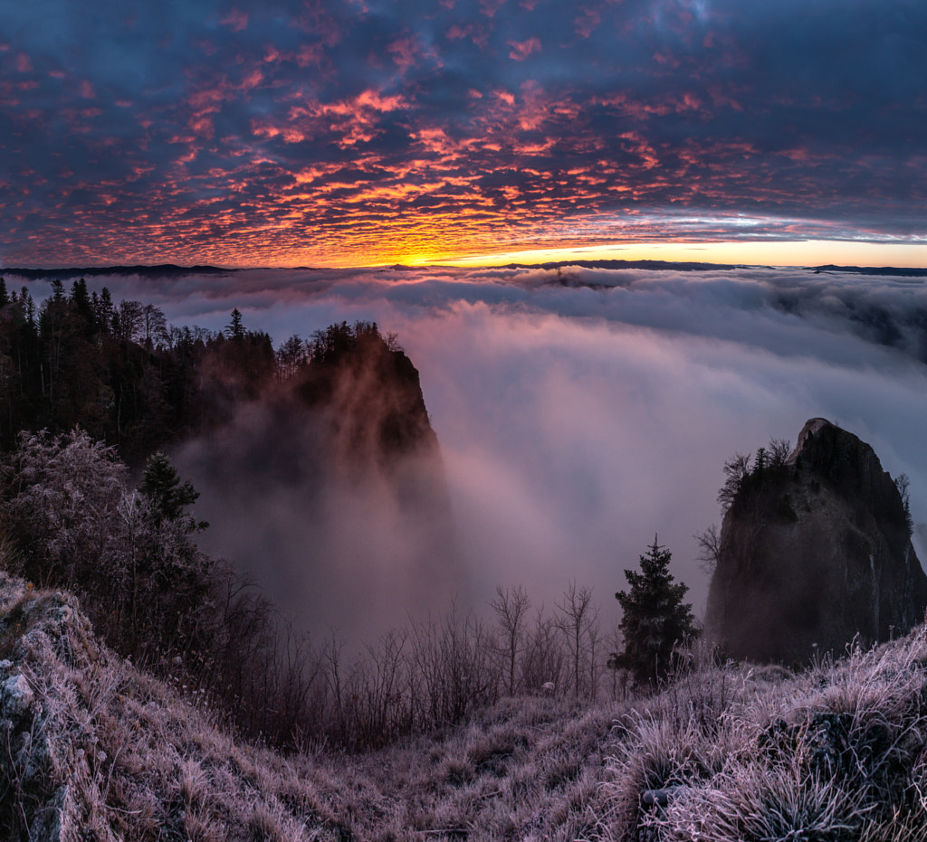 Fog vs clouds by Marcin Sz / 500px