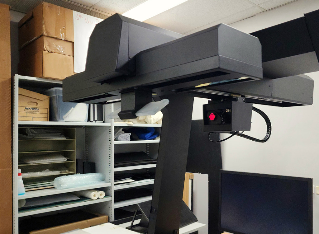 Zeutschel imaging scanner technology with printing paper by Matt Leane ...