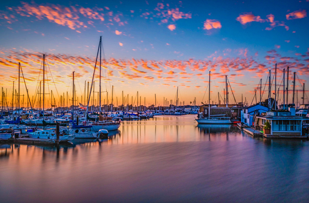 A Few Clouds over the Harbor by Ridge Walker / 500px