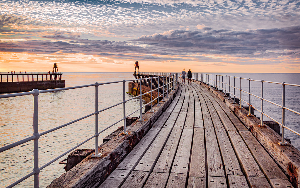 Walking the East Pier by Keith Millard / 500px