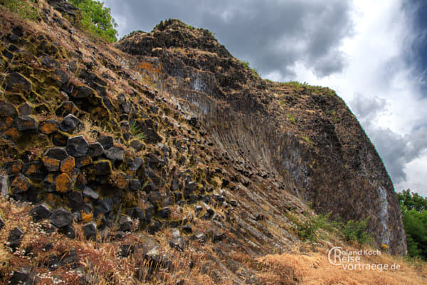 Unique Basalt Columns Formation on Hillside | landscape photo by Roland ...
