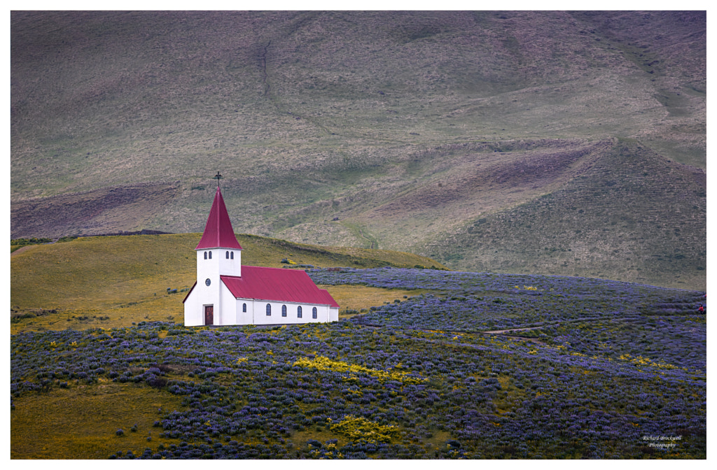 Black beach church, Iceland. by Richard Brockwell / 500px