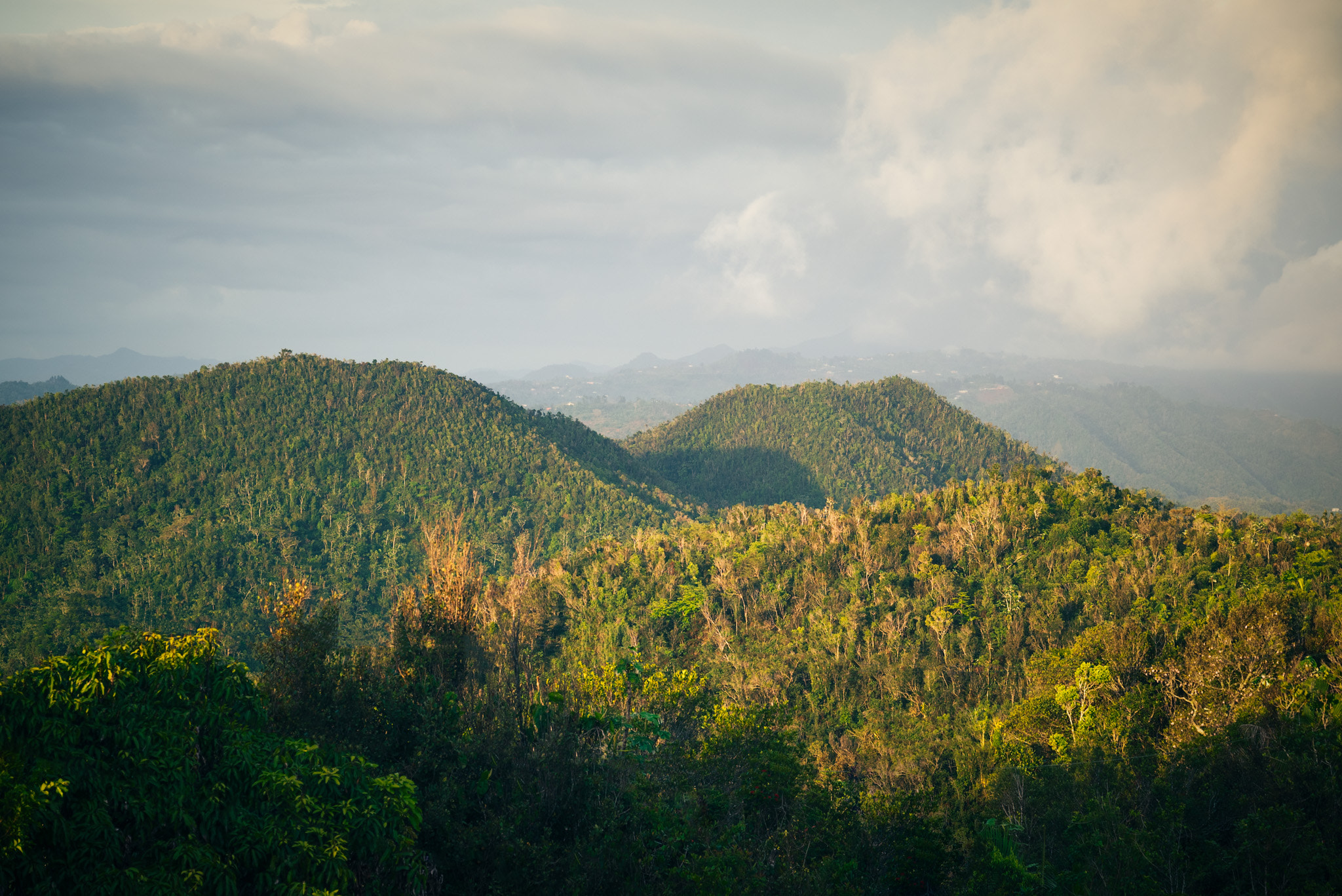 Lush Green Mountains Under Cloudy Sky | landscape photo by Marvin De Jesus | 500px