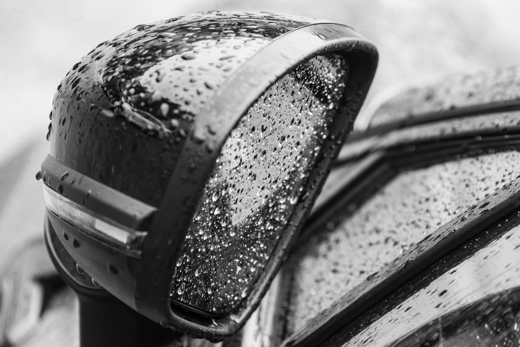 Wet Car Mirror by Cem Ece / 500px
