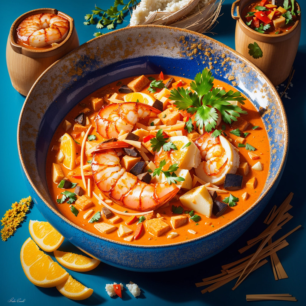 High angle view of food in bowl on table by Abdenour TOUATI / 500px