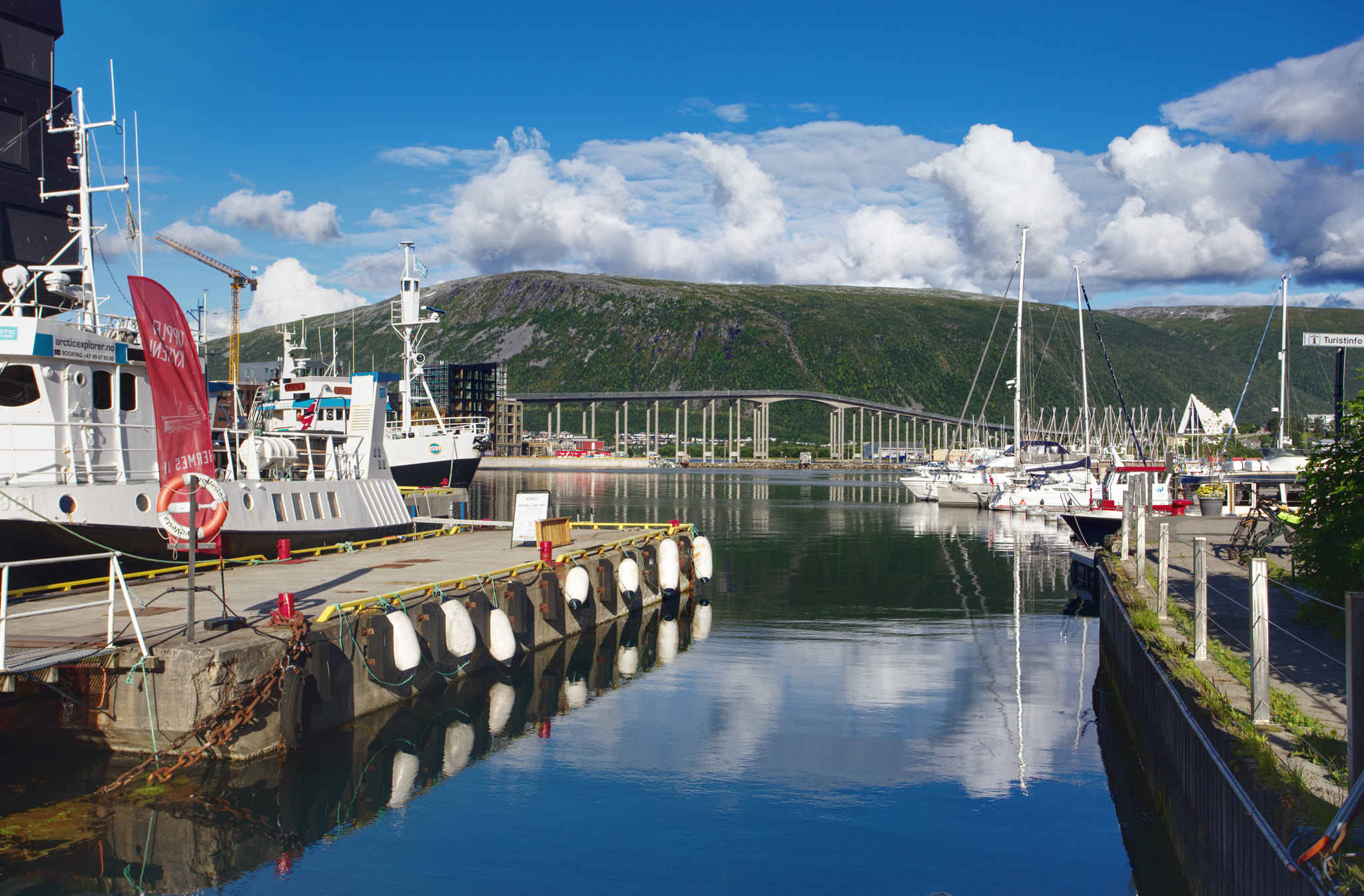 View of the Tromso (Tromsø) Bridge by Bernd Dembkowski / 500px