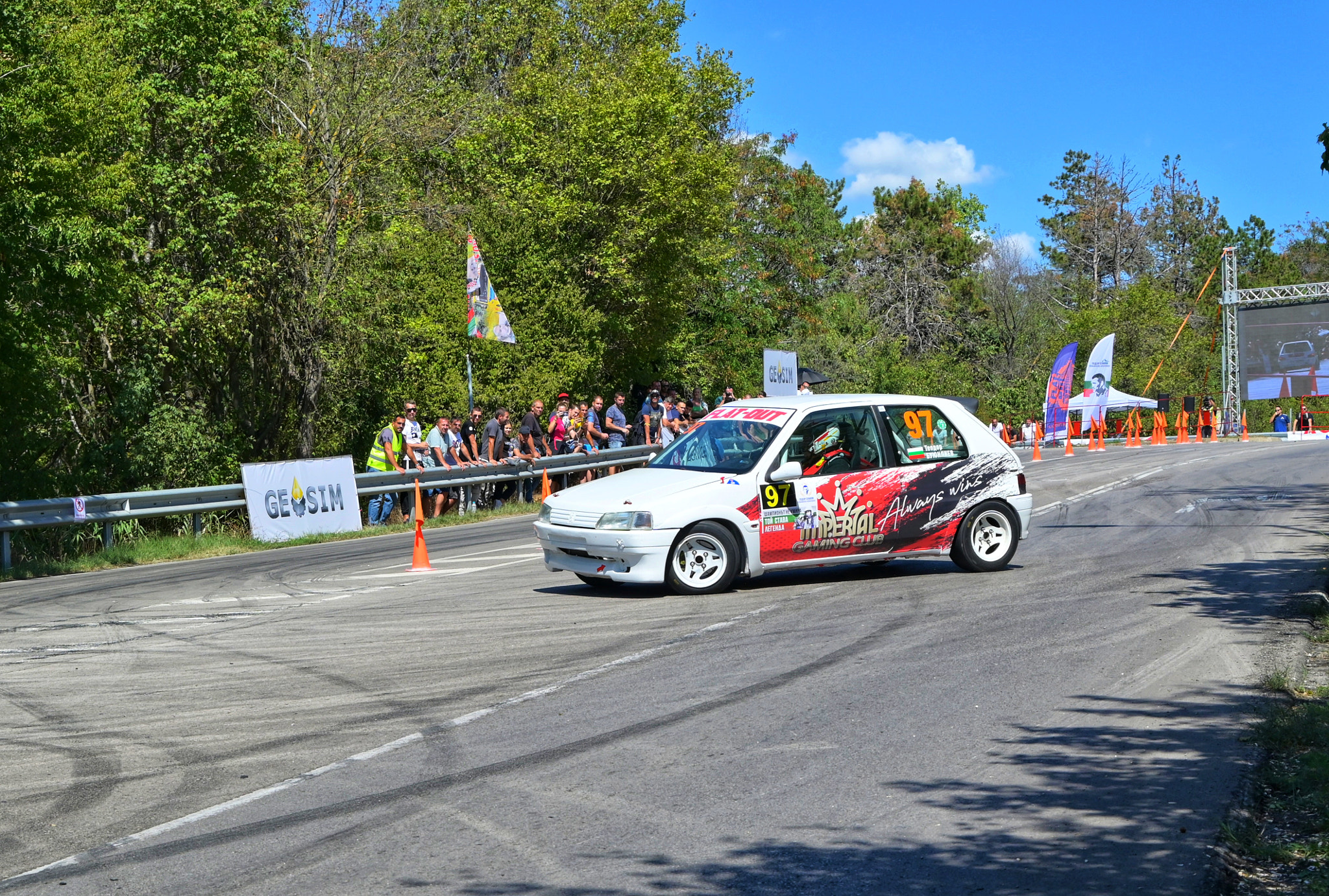 Rally Car Racing on a Winding Road | sports photo by radoslav petrov ...