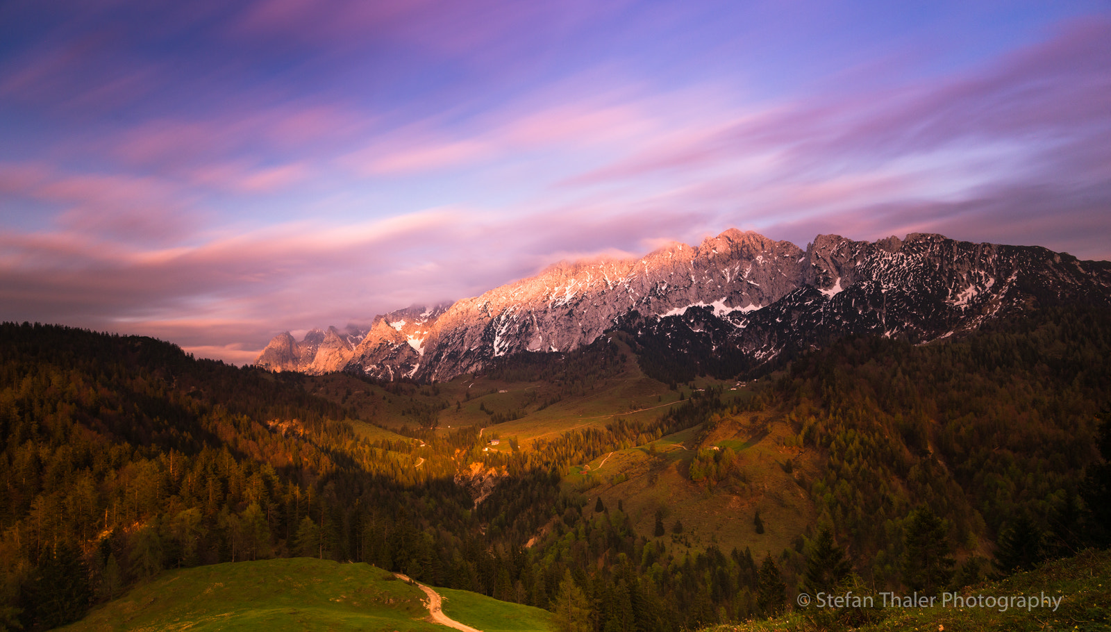 Wider Kaiser Sunset by Stefan Thaler / 500px