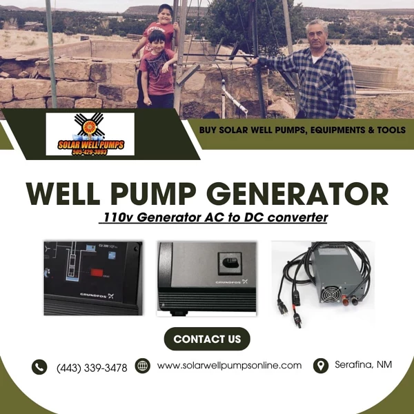 Buy Online Well Pump Generator - SOLAR SUBMERSIBLE WELL PUMPS by SOLAR ...