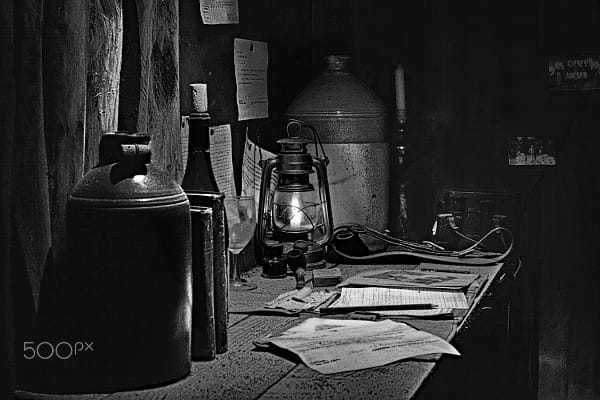 WW1 Trench office by Terry Boatwright / 500px