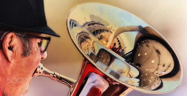 Reflective Tuba by Terry Boatwright / 500px