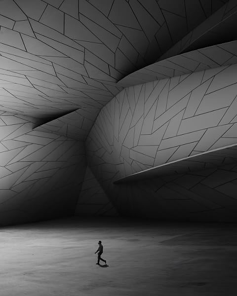 Mesmerised by the timeless beauty of the National Museum of Qatar. by ...