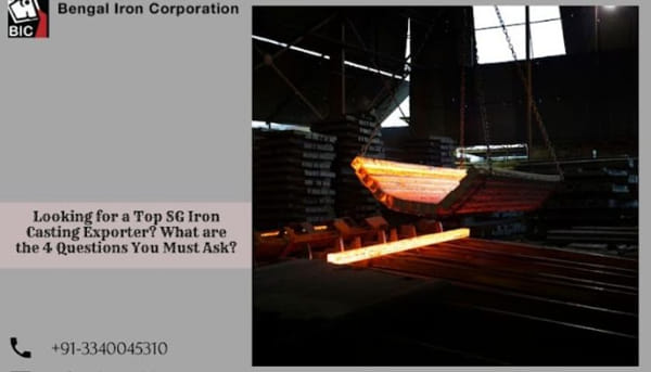 Looking for a Top SG Iron Casting Exporter? What are the 4 Questions ...