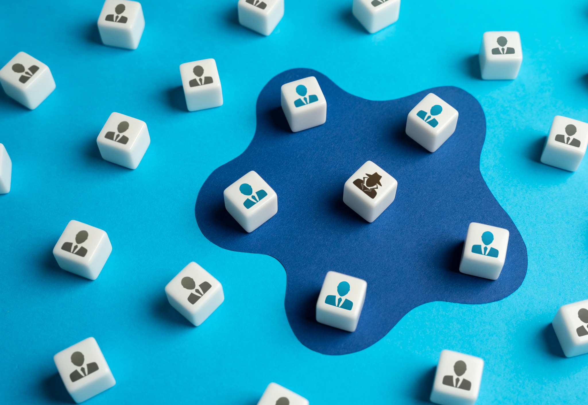 A hostile agent spreads its influence. Draining data by an insider. Manipulation and blackmail ...