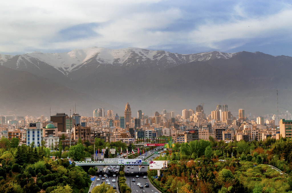 Tehran City by abhijit1986k / 500px