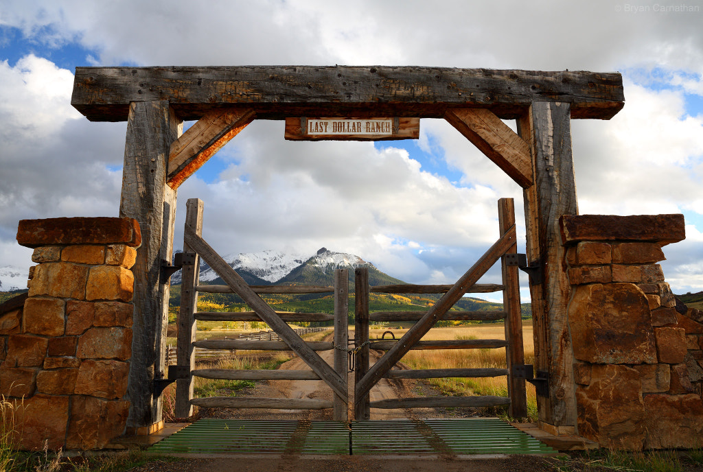 Gate to the Last Dollar Ranch, Telluride by Bryan Carnathan / 500px