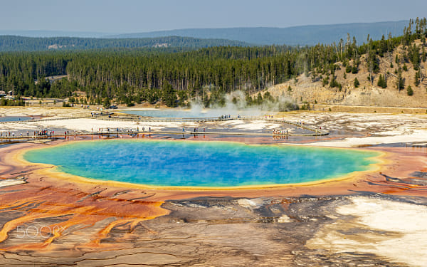 Grand Prismatic Spring by Yehuda Bernstein | 500px