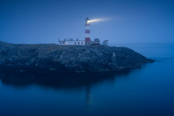 scottish lighthouse in bad weather by Michael Hafner / 500px