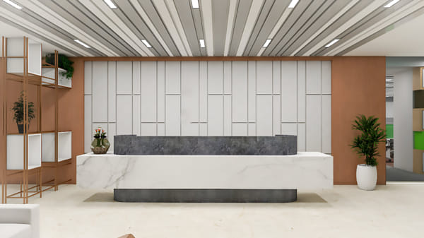 Elegant Reception Table & Interior Design by Woodbine by Barun Kumar ...