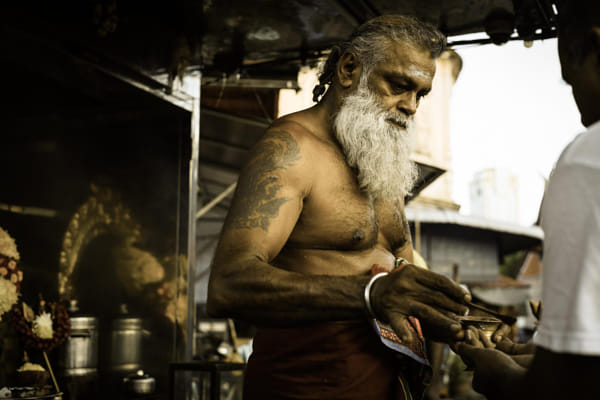Aerial view of people surfing in sea by Ricky Rueda / 500px