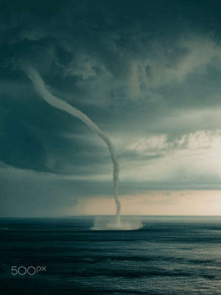 Beautiful waterspout by Nicoló Cellamare | 500px
