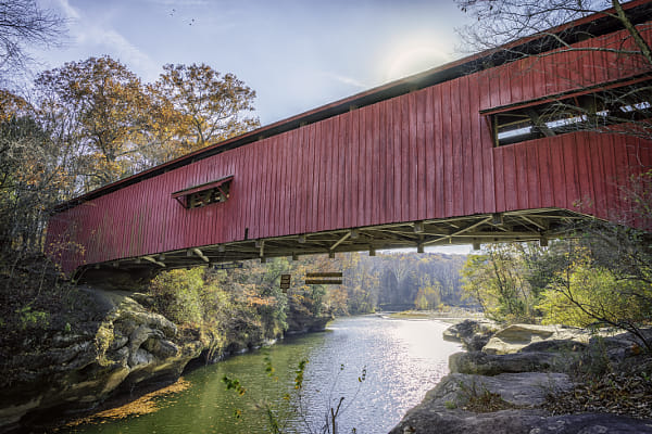 Narrows Bridge, Turkey Run State Park, Indiana by Sheldon Shaw / 500px