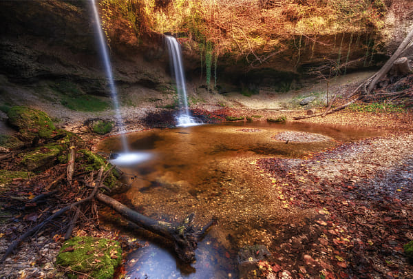 Falling Waters by Michael Bottari / 500px