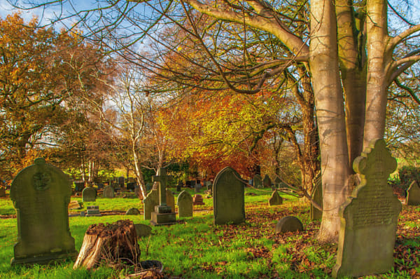Autumnal scene in an English graveyard by Gerry Mechan | 500px