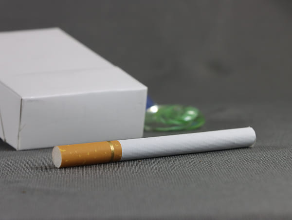 Unbranded King Size Cigarette Box with Stick Close up by SUVAJIT ...