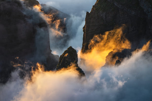 Burning Mountains by julien delaval | 500px