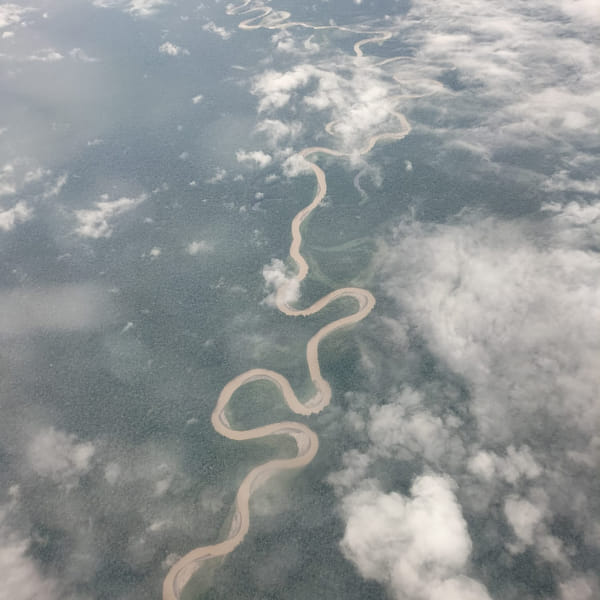 Aerial view of the mamberamo river in papua by Demell K | 500px