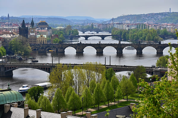 The Vltava River and its bridges - Praha by Jarda Novák | 500px