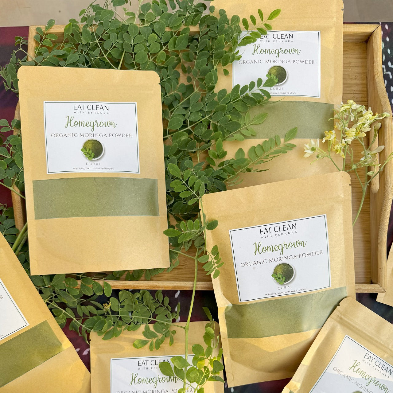 Homegrown Organic Moringa Powder by Eat Clean with Eshanka by Fil Group Uae | 500px