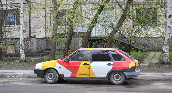 Multicolored car by Станислав Вершинин | 500px