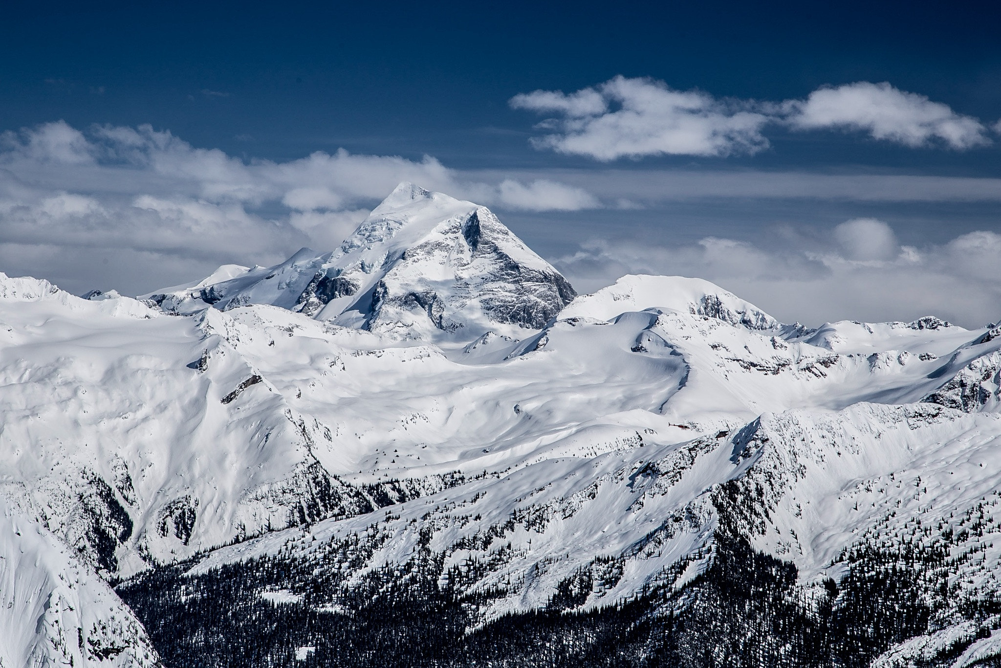 Mt. Sir Sandford. Selkirk Mountains, British Columbia. by John ...