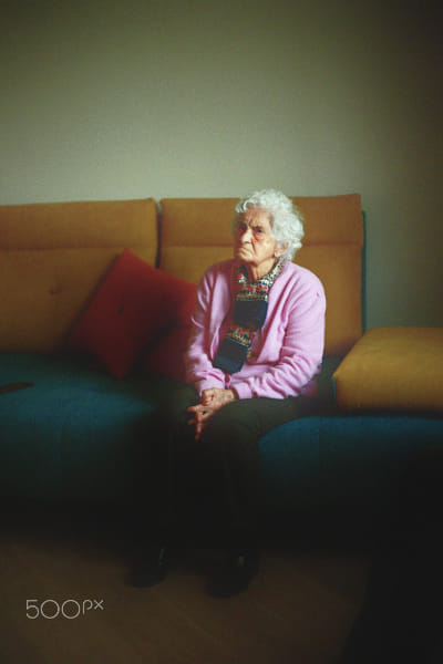 Grandmother (analog shot) by Carlotta &Federico Ricci | 500px