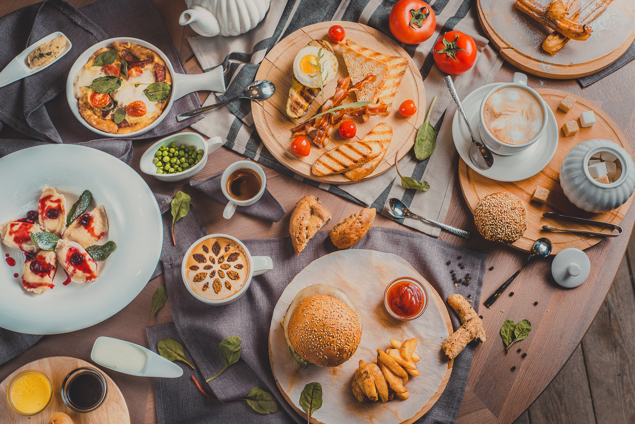 Brunch in the restaurant by Dina (Food Photography) / 500px