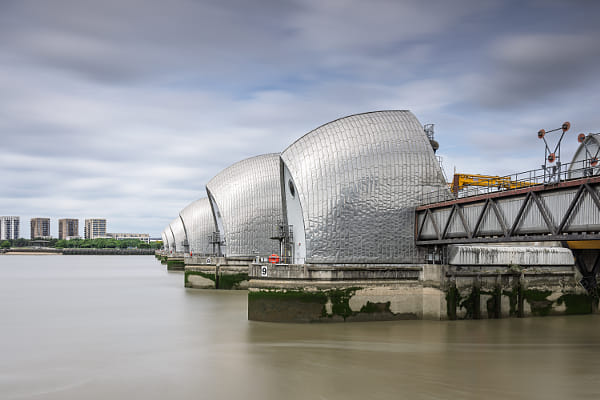 Thames Barrier side view by Gary Davis | 500px