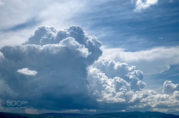 Cloud Explosion by Beka Sesadze | 500px