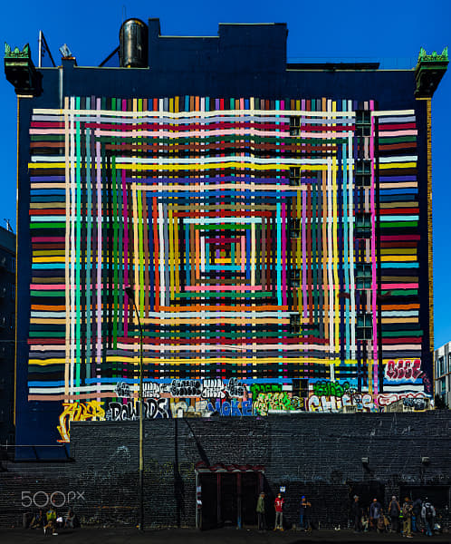 Graffiti Building by chuck Lei | 500px