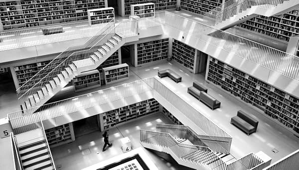 BIBLIOTHEK sw by Hans-Joachim Scharpf | 500px