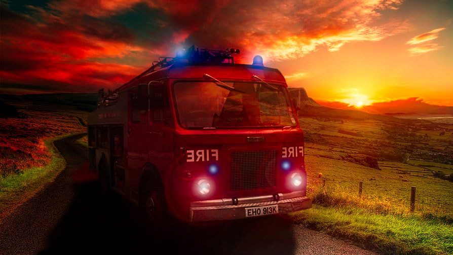 1972 Fire engine by Richard Clark / 500px