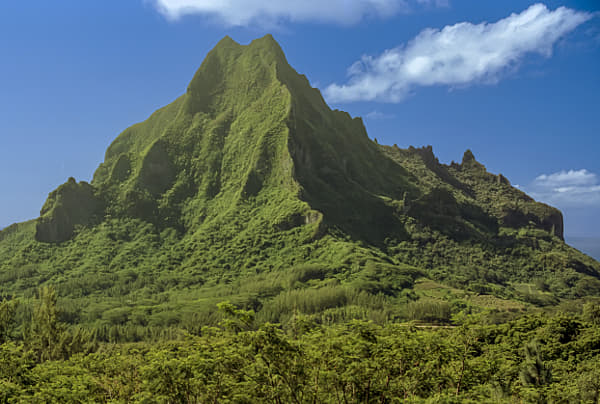 Mont Rotui from the Belvedere lookout in Moorea by David Schmitz | 500px