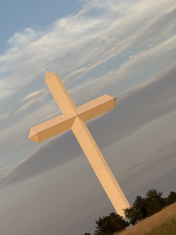 Low angle view of cross against sky by Danyell Roberts | 500px